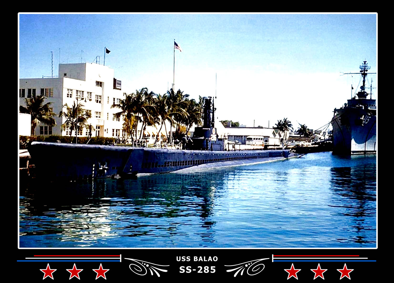 USS Balao SS-285 Canvas Photo Print – Navy Emporium