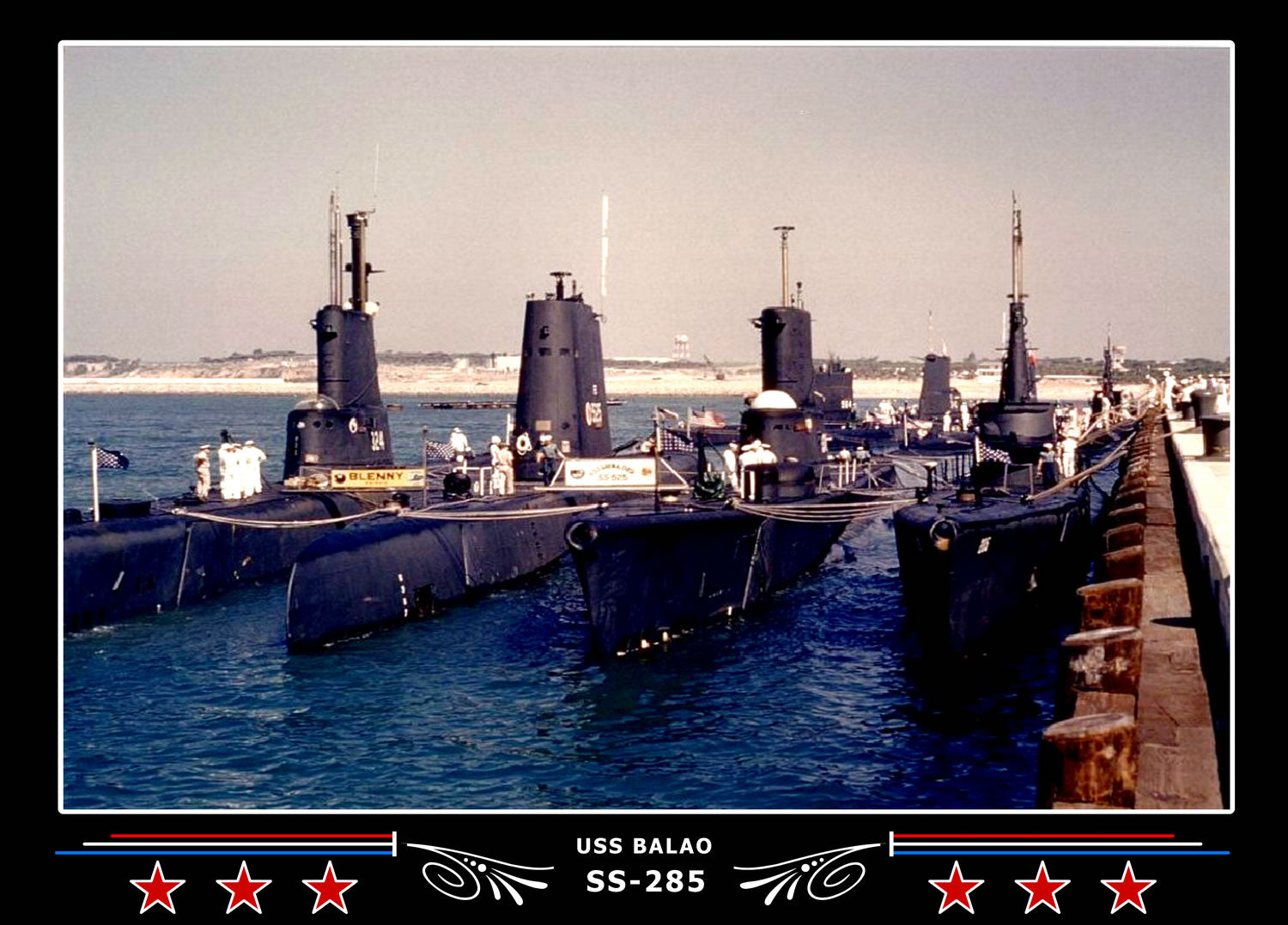 USS Balao SS-285 Canvas Photo Print – Navy Emporium