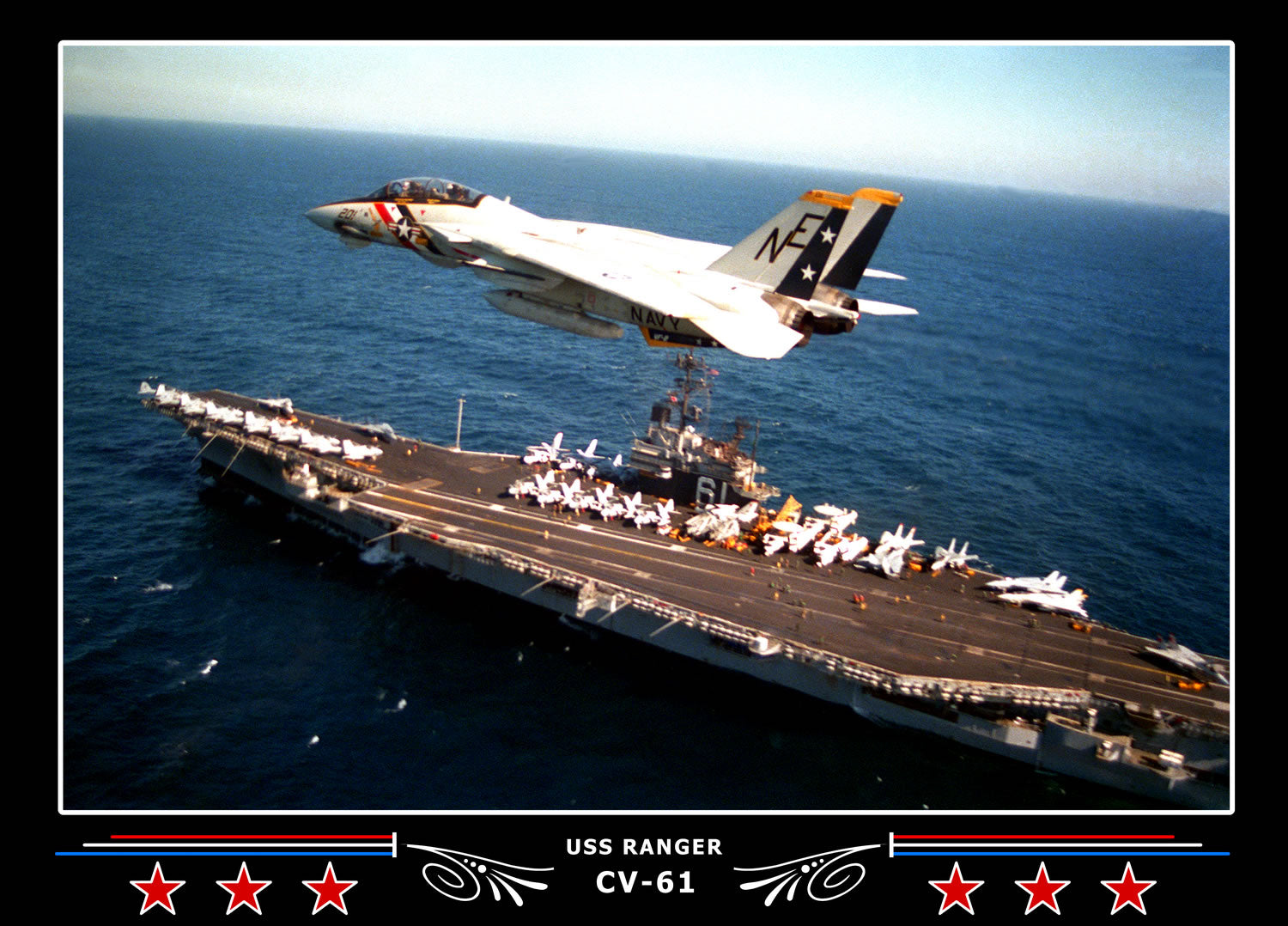 USS Ranger CV-61 Canvas Photo Print – Navy Emporium