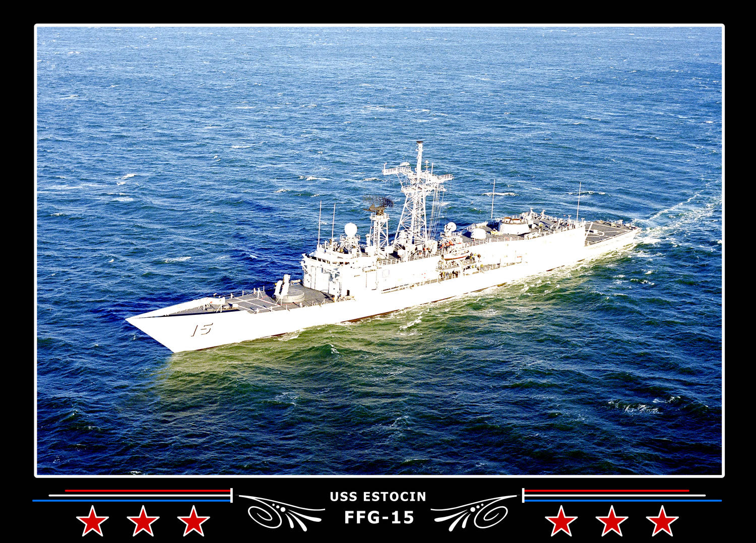 USS Estocin FFG-15 Canvas Photo Print – Navy Emporium