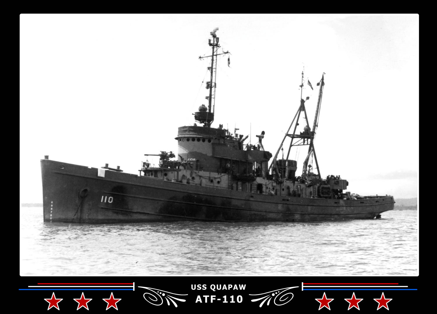 USS Quapaw ATF-110 Canvas Photo Print – Navy Emporium