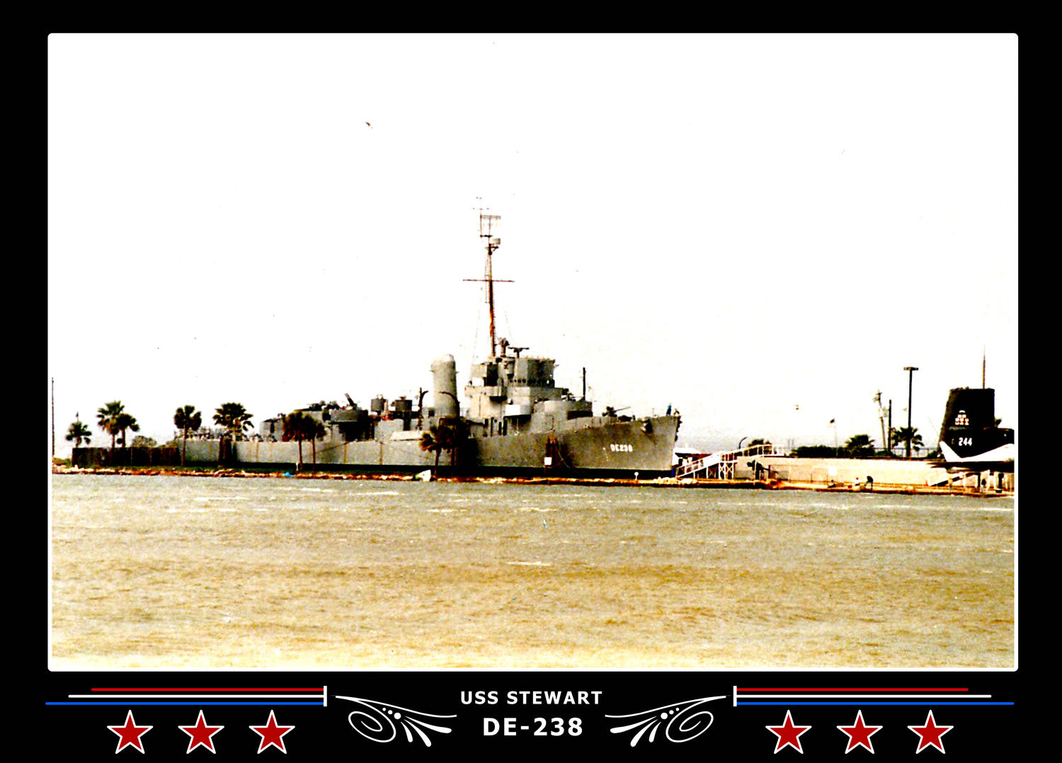 USS Stewart DE-238 Canvas Photo Print – Navy Emporium