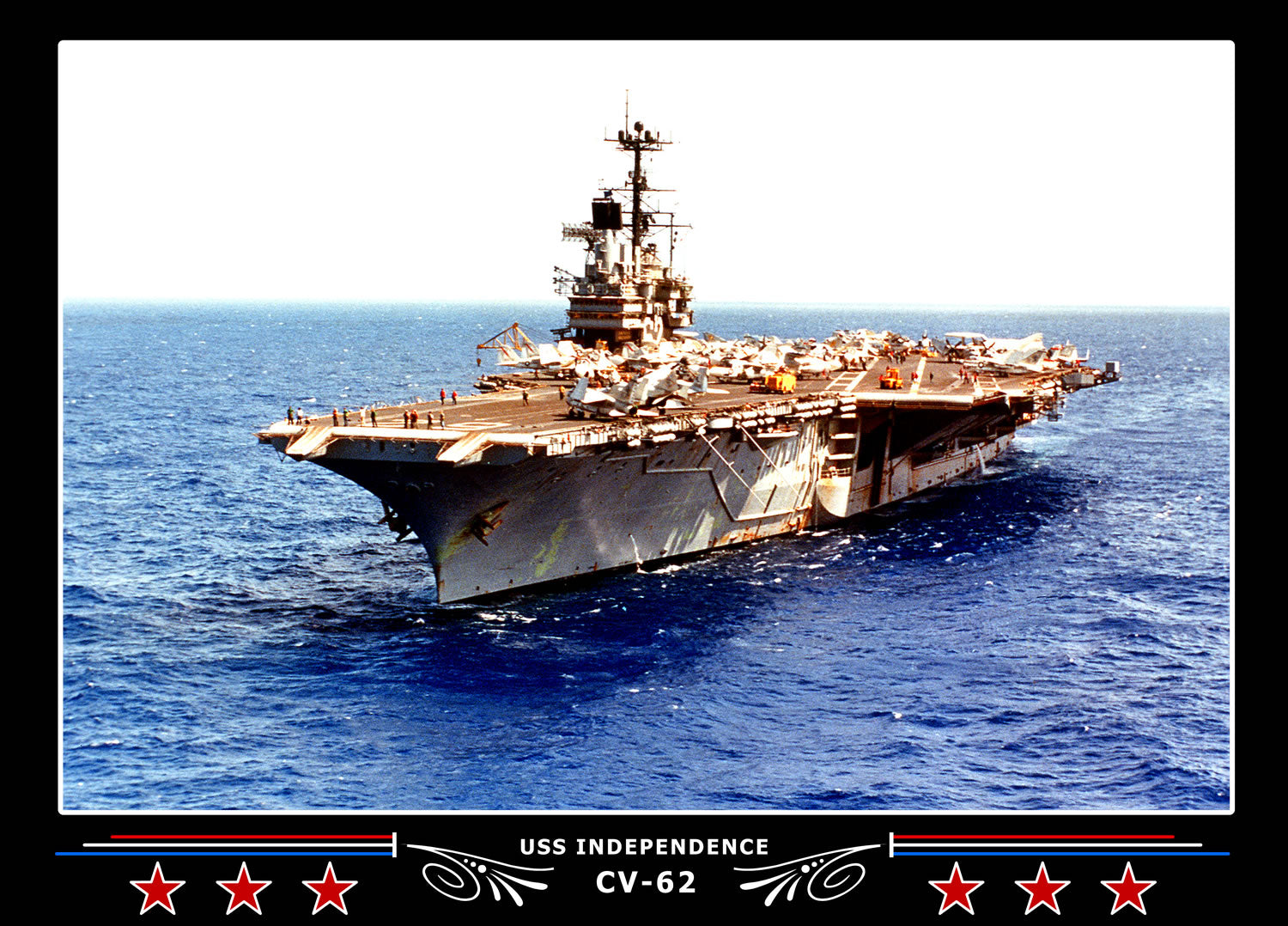 USS Independence CV-62 Canvas Photo Print – Navy Emporium