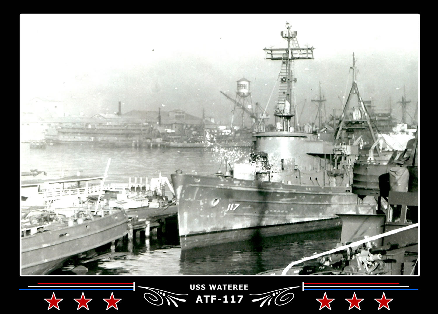 USS Wateree ATF-117 Canvas Photo Print – Navy Emporium
