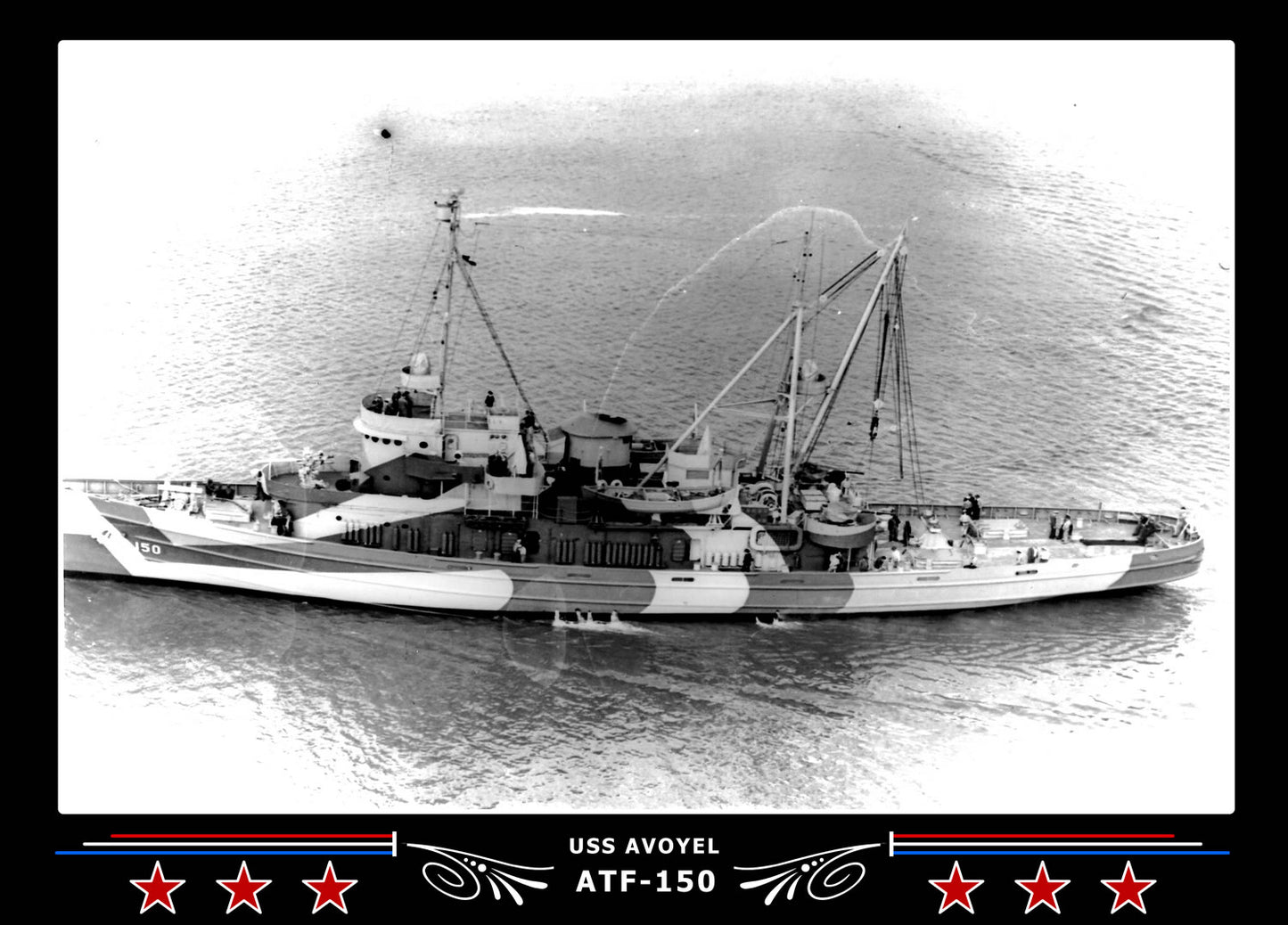 USS Avoyel ATF-150 Canvas Photo Print – Navy Emporium