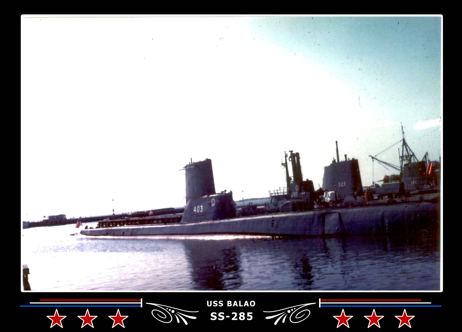 USS Balao SS-285 Canvas Photo Print – Navy Emporium
