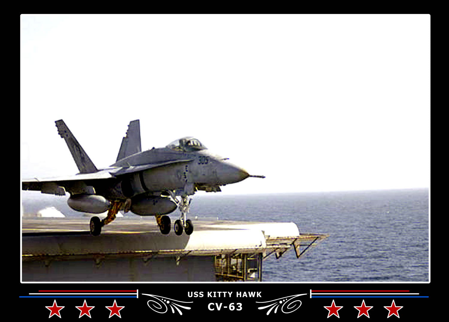 USS Kitty Hawk CV-63 Canvas Photo Print – Navy Emporium