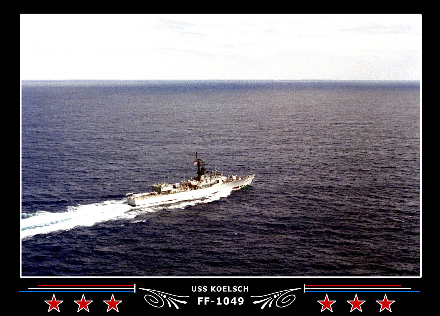 USS Koelsch FF-1049 Canvas Photo Print – Navy Emporium