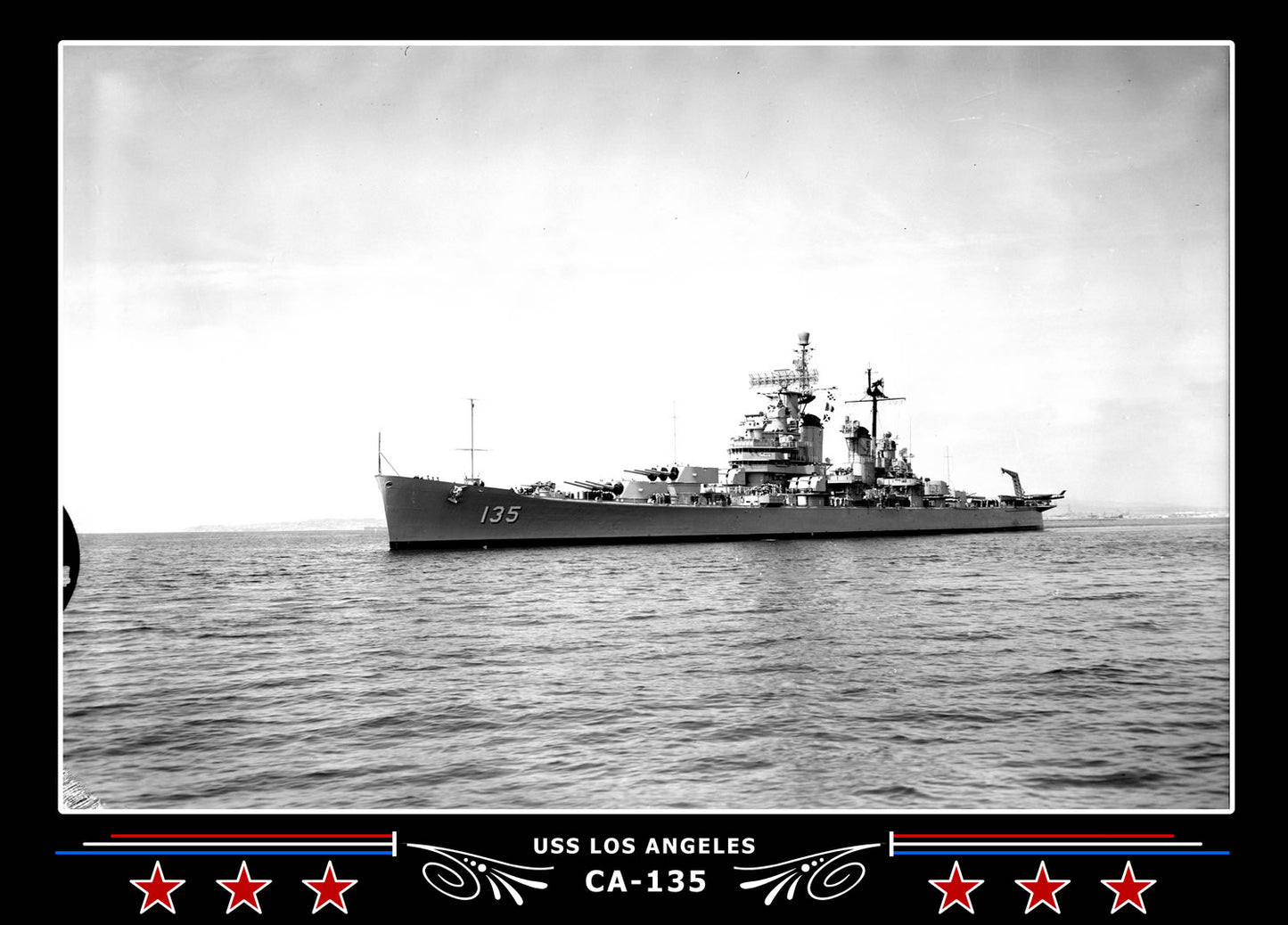 USS Los Angeles CA-135 Canvas Photo Print – Navy Emporium