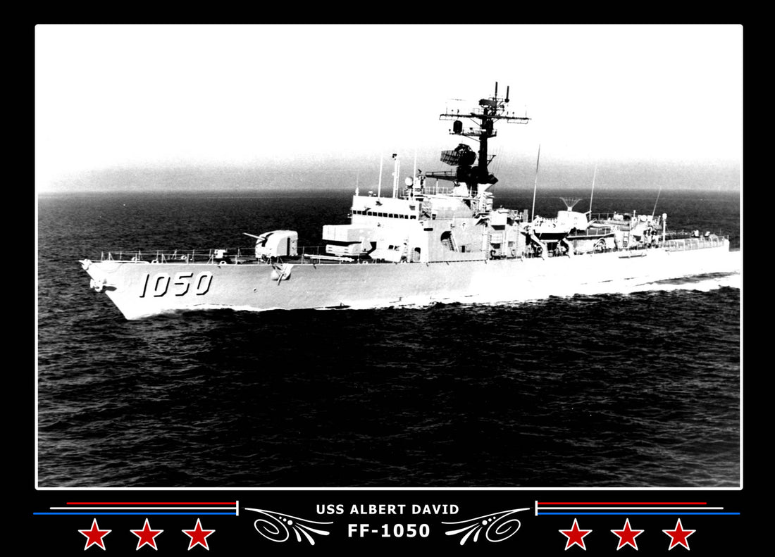 USS Albert David FF-1050 Canvas Photo Print – Navy Emporium