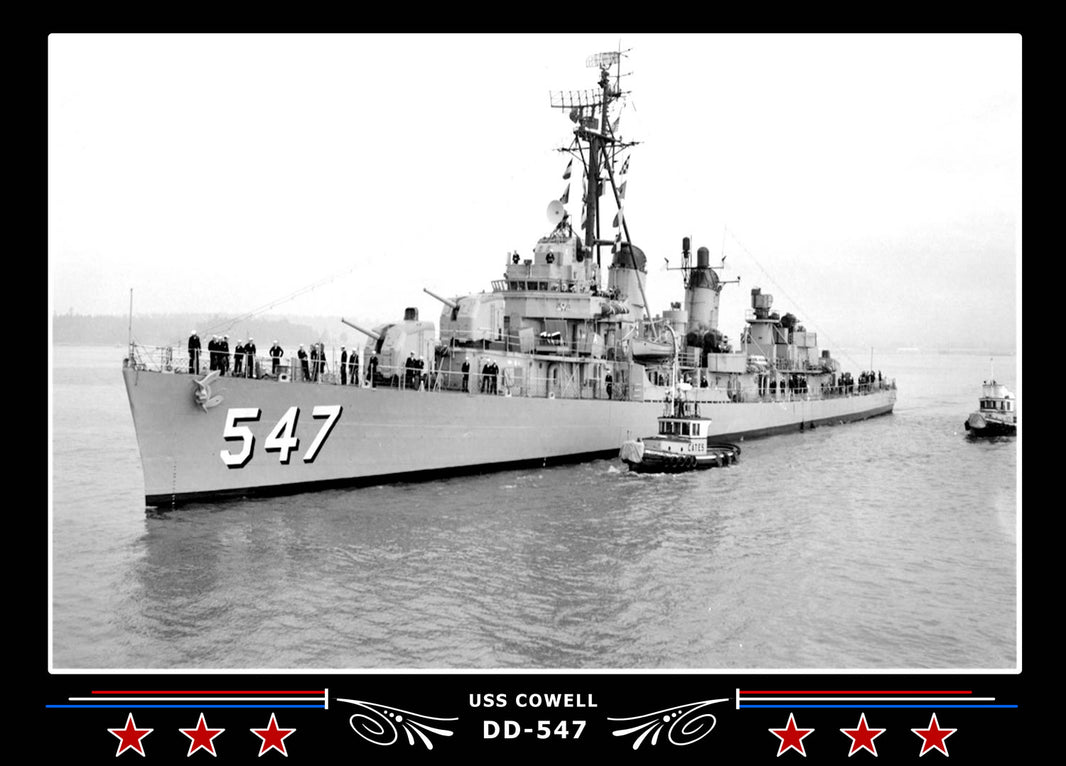 USS Cowell DD 547 – Navy Emporium