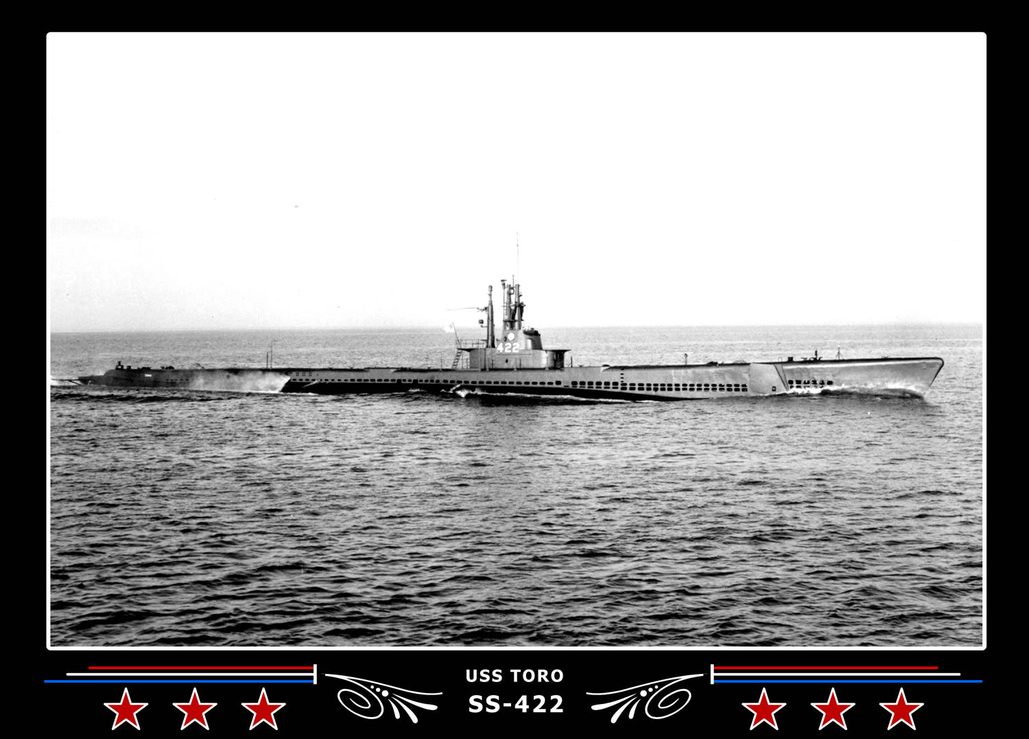 USS Toro SS-422 Canvas Photo Print – Navy Emporium