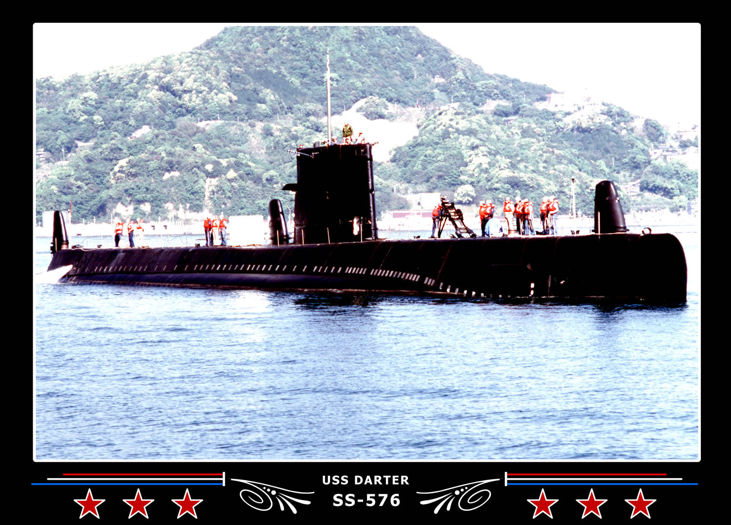 USS Darter SS-576 Canvas Photo Print – Navy Emporium