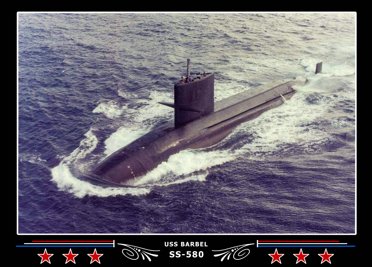 USS Barbel SS-580 Canvas Photo Print – Navy Emporium