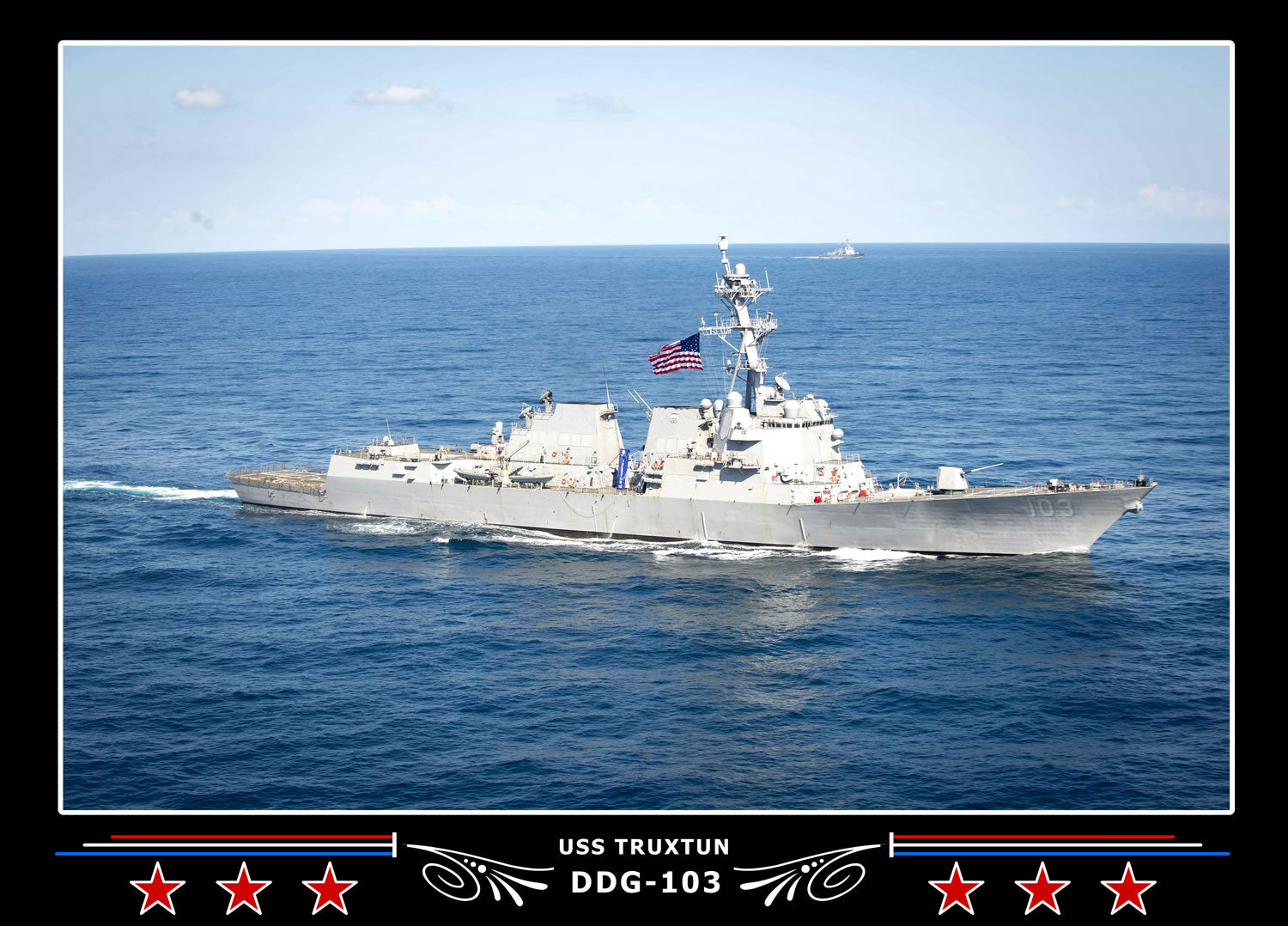 USS Truxtun DDG-103 Canvas Photo Print – Navy Emporium