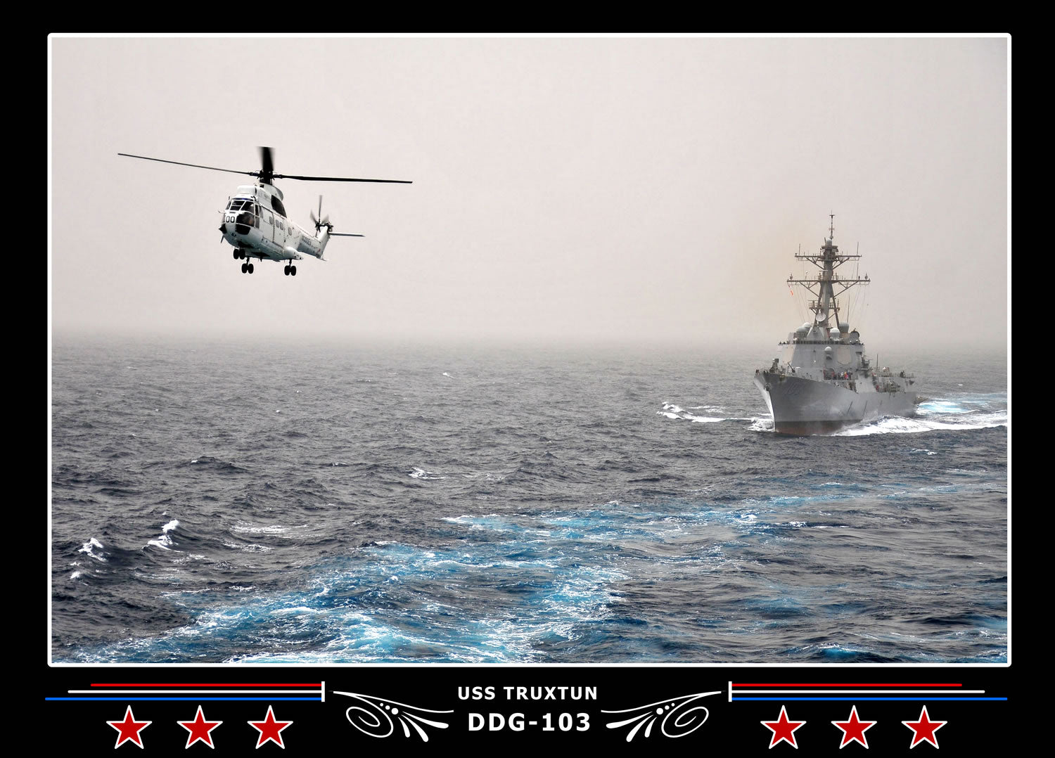 USS Truxtun DDG-103 Canvas Photo Print – Navy Emporium