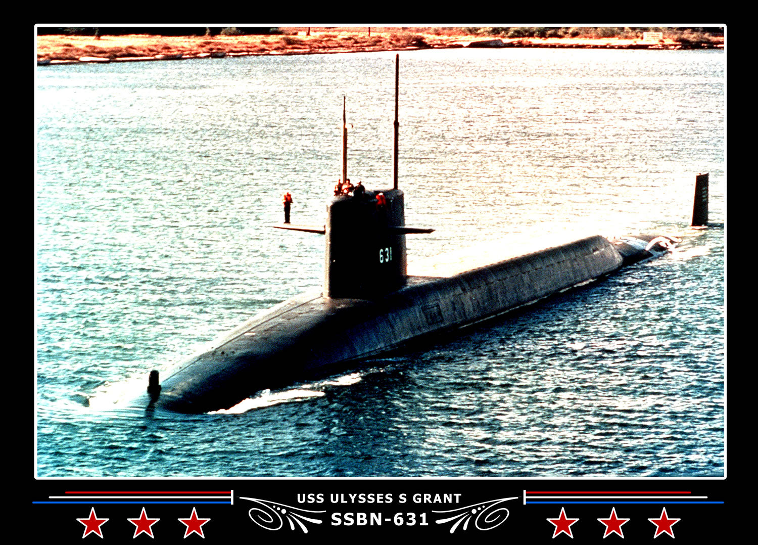 USS Ulysses S Grant SSBN-631 Canvas Photo Print – Navy Emporium