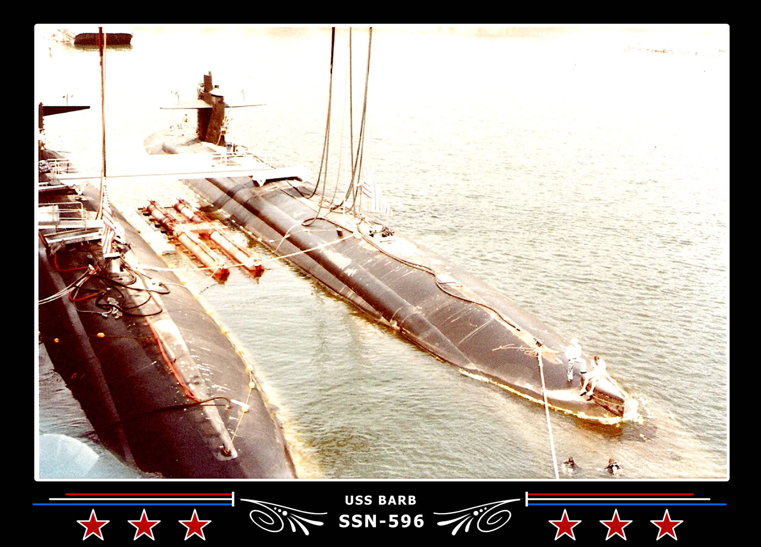 USS Barb SSN-596 Canvas Photo Print – Navy Emporium