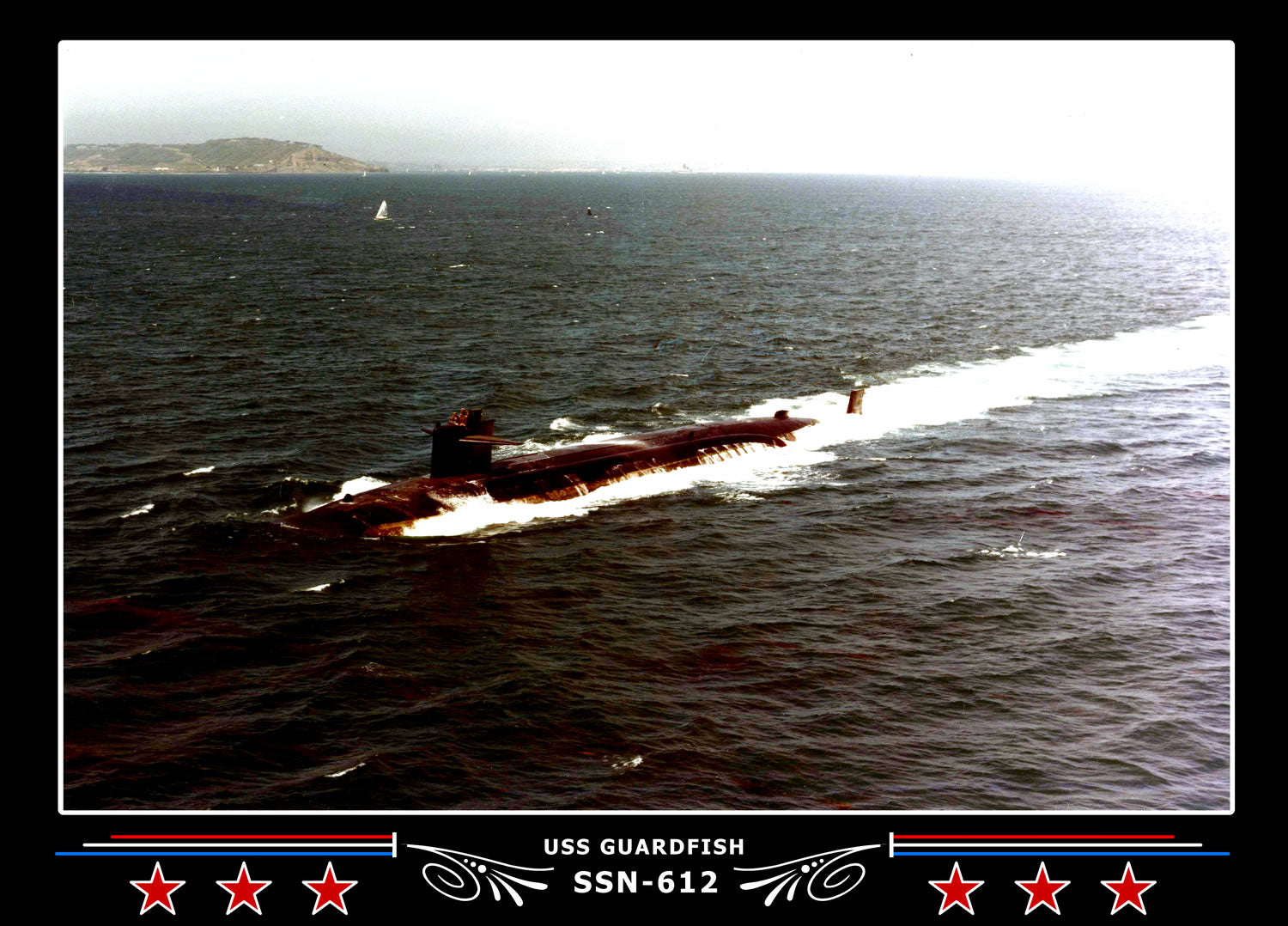USS Guardfish SSN-612 Canvas Photo Print – Navy Emporium