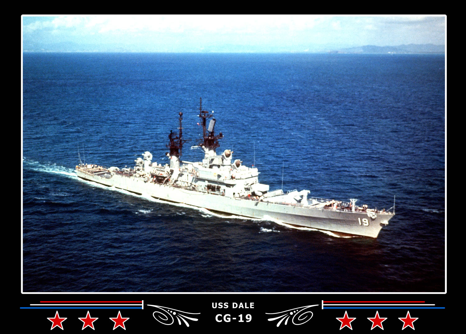 USS Dale CG-19 Canvas Photo Print – Navy Emporium