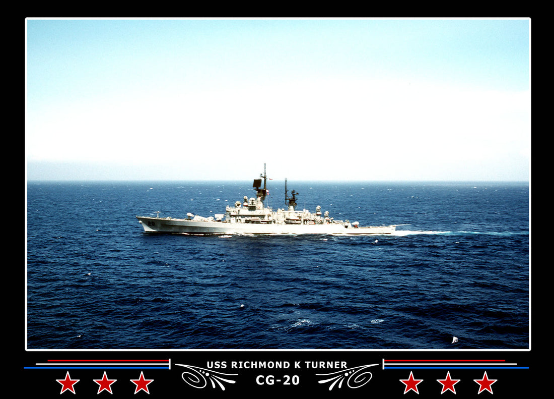 USS Richmond K Turner CG-20 Canvas Photo Print – Navy Emporium