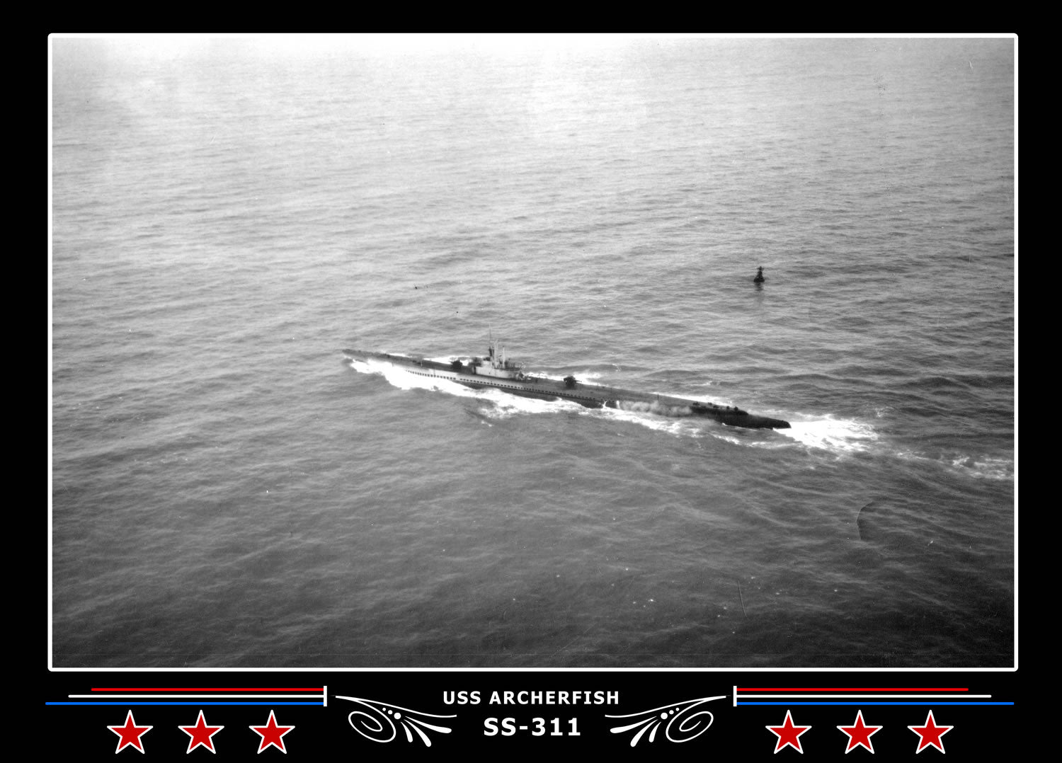USS Archerfish SS-311 Canvas Photo Print – Navy Emporium