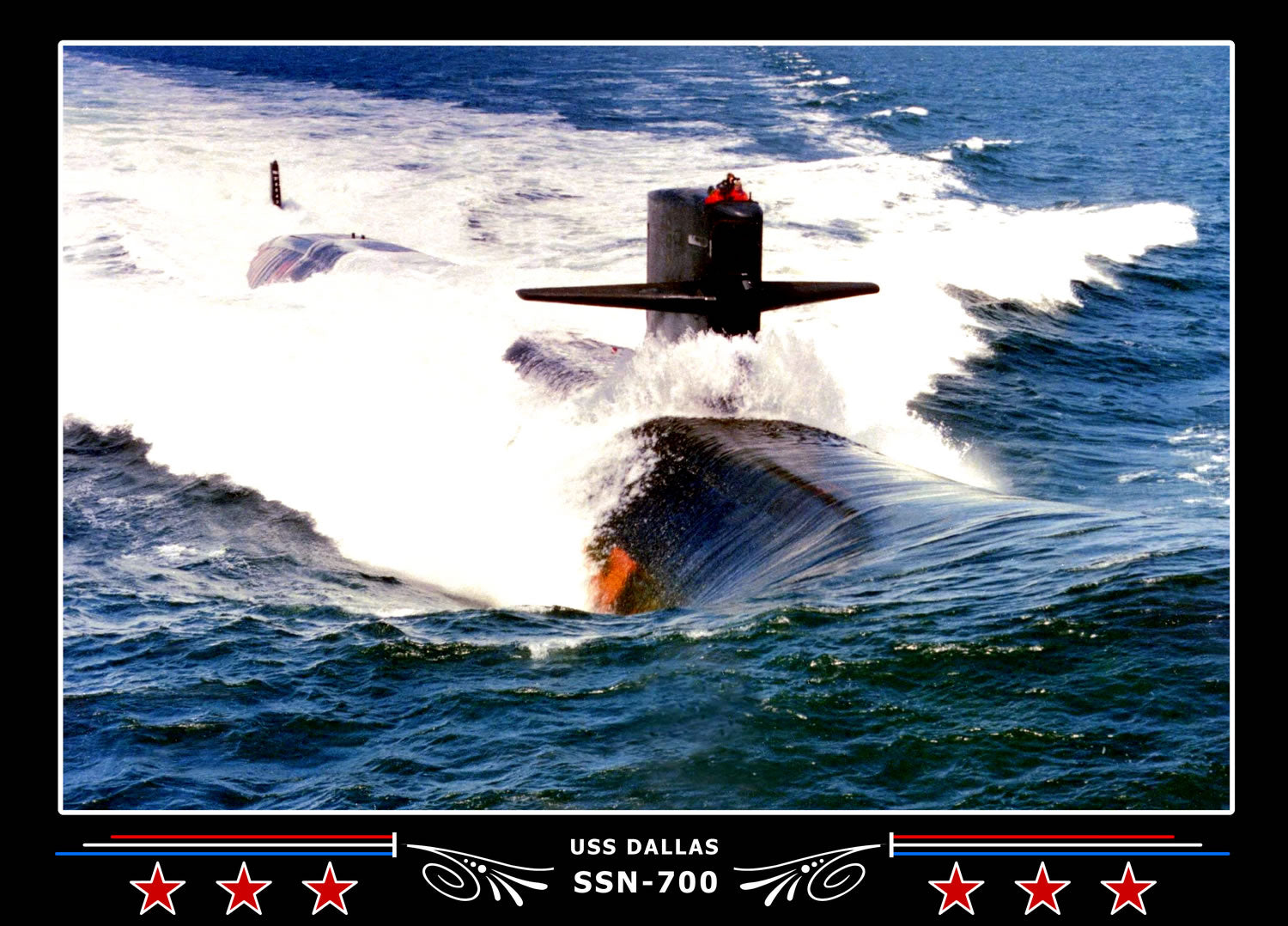 USS Dallas SSN-700 Canvas Photo Print – Navy Emporium