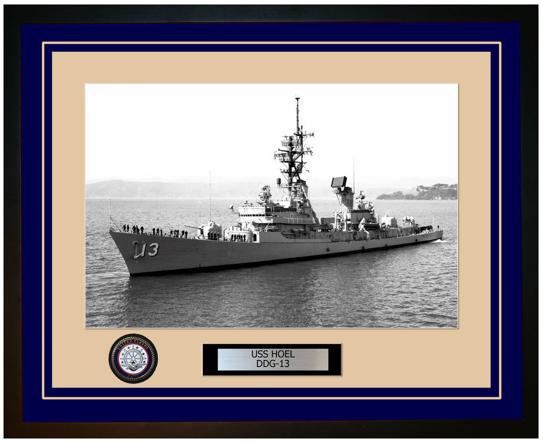 USS Hoel DDG-13 Art Print – Navy Emporium