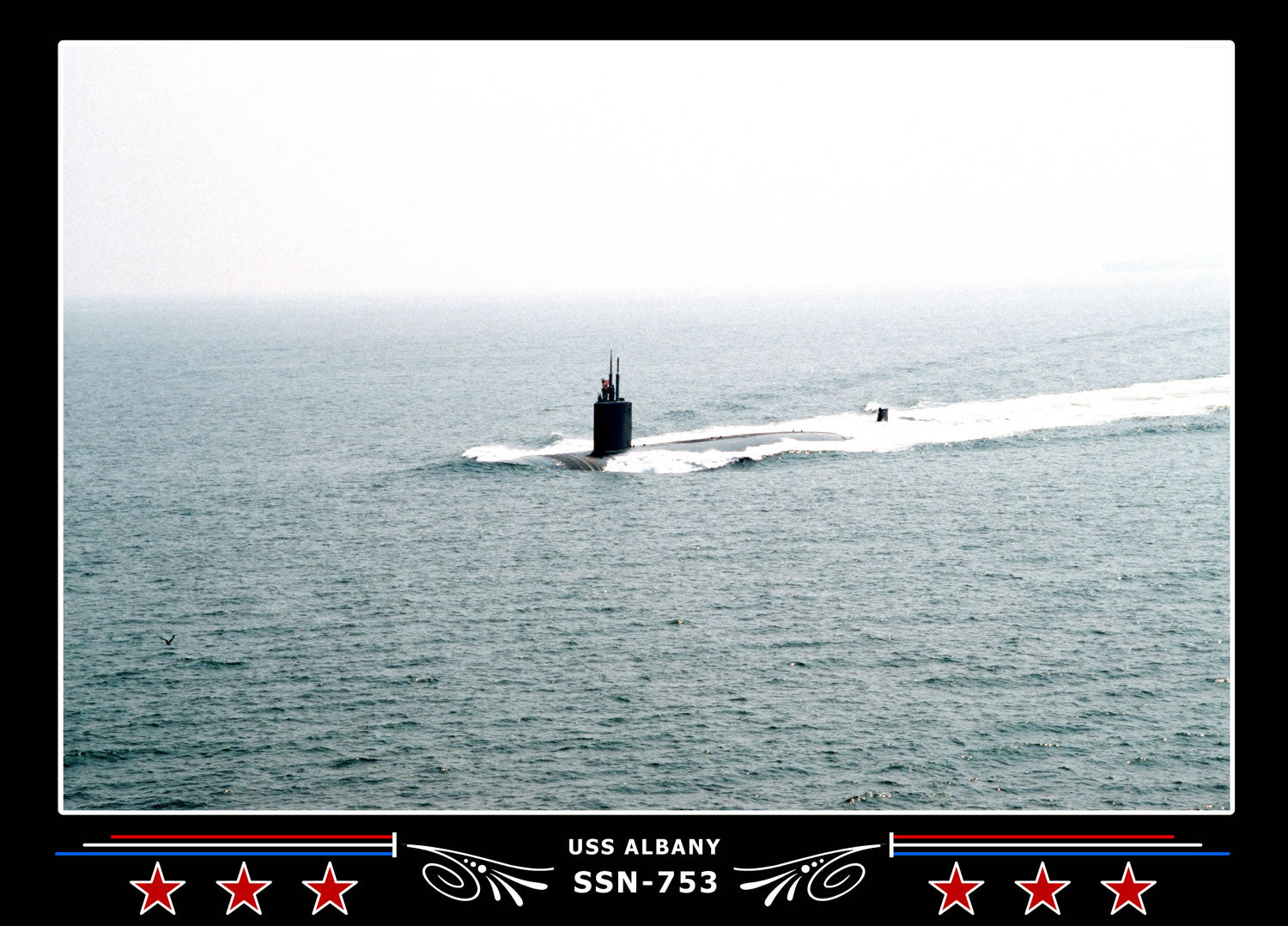 USS Albany SSN-753 Canvas Photo Print – Navy Emporium