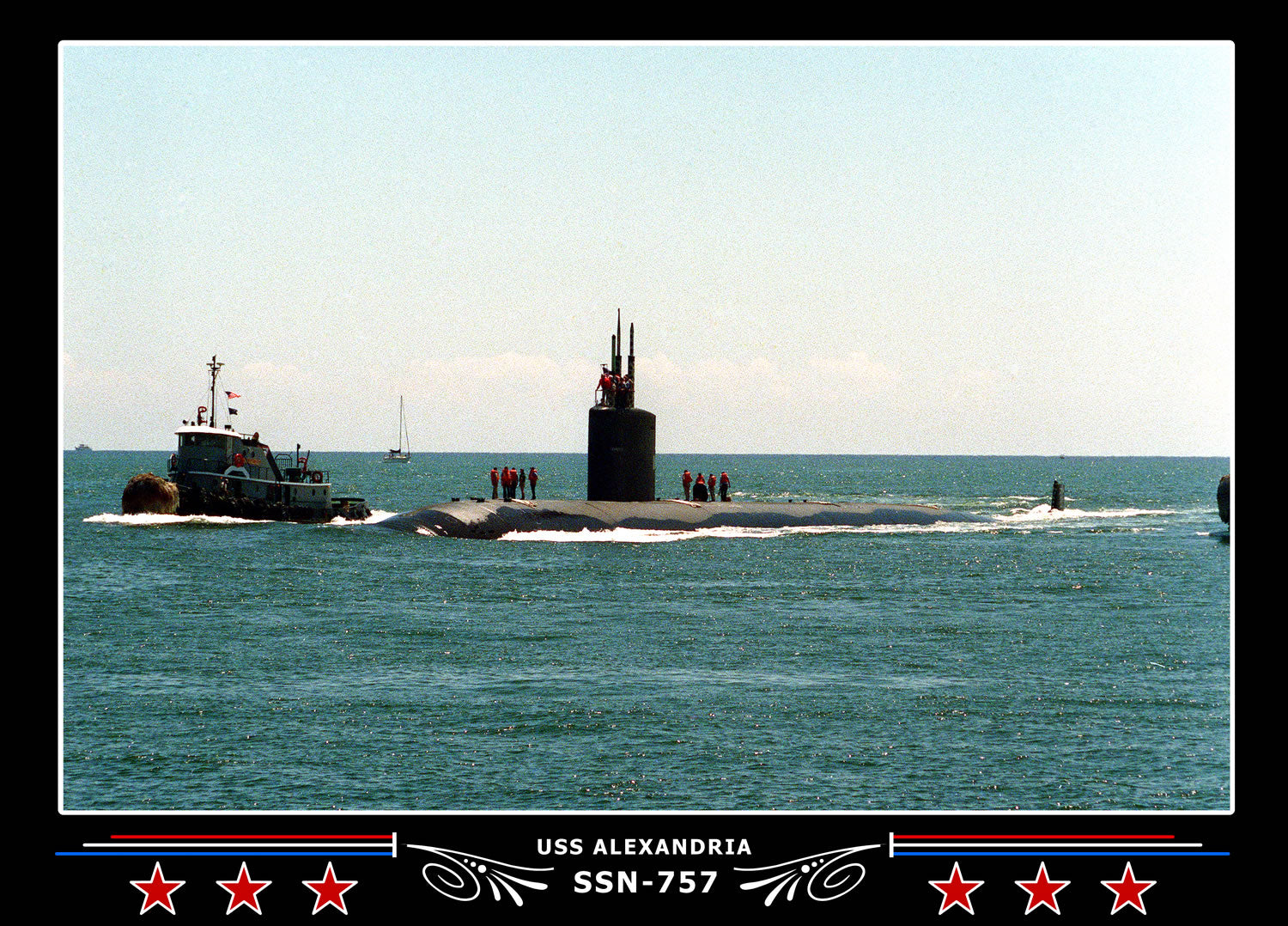 USS Alexandria SSN-757 Canvas Photo Print – Navy Emporium