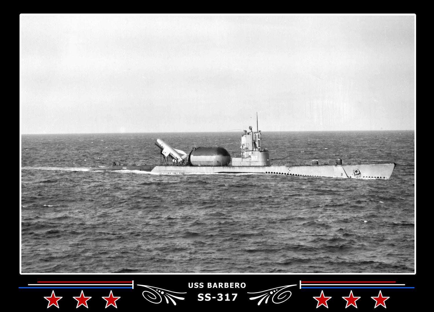 USS Barbero SS-317 Canvas Photo Print – Navy Emporium