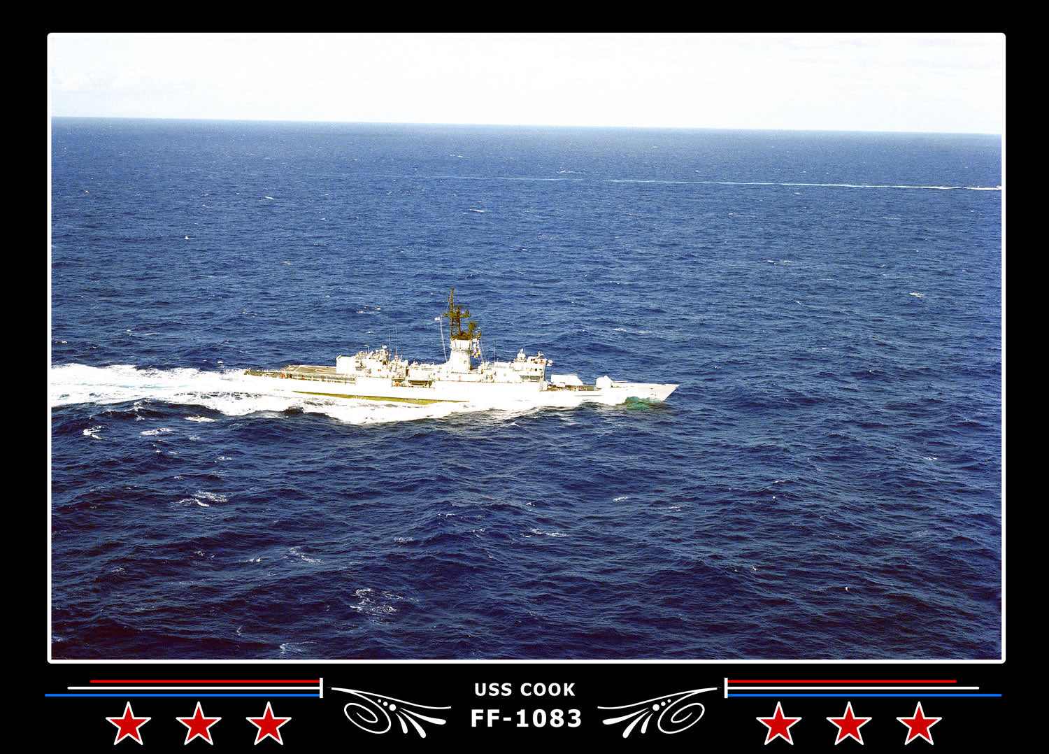 USS Cook FF-1083 Canvas Photo Print – Navy Emporium