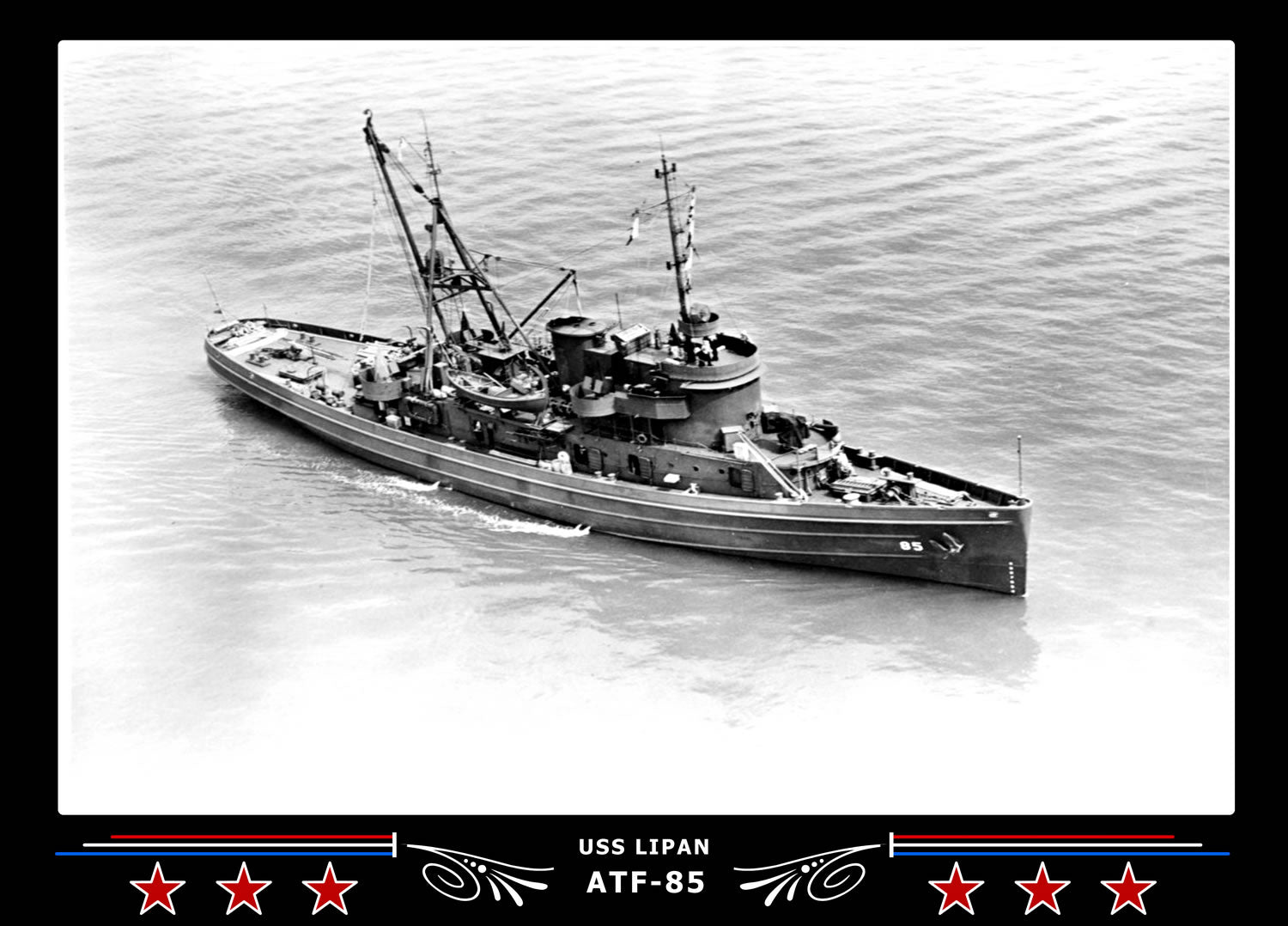 USS Lipan ATF-85 Canvas Photo Print – Navy Emporium
