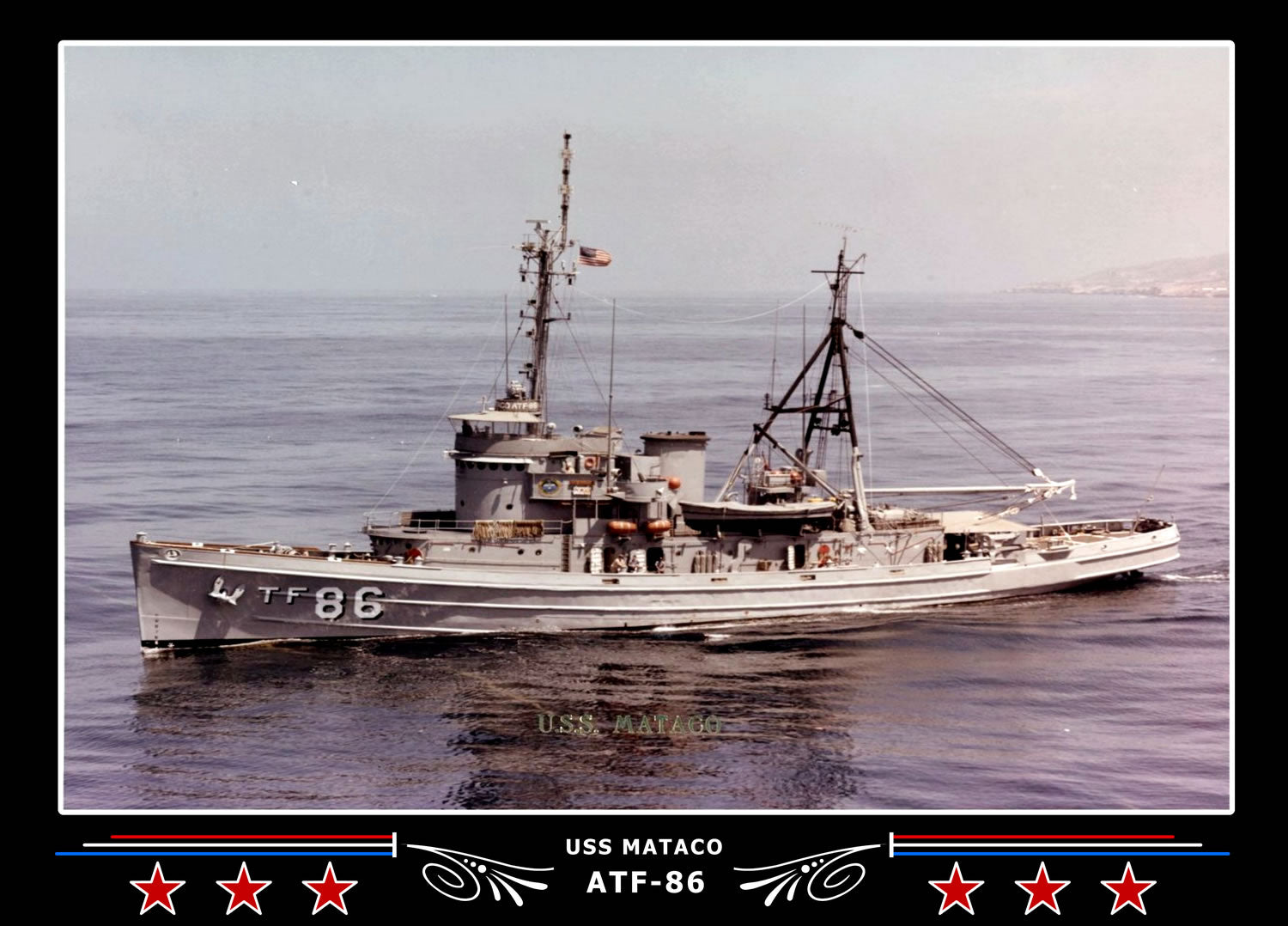 USS Mataco ATF-86 Canvas Photo Print – Navy Emporium