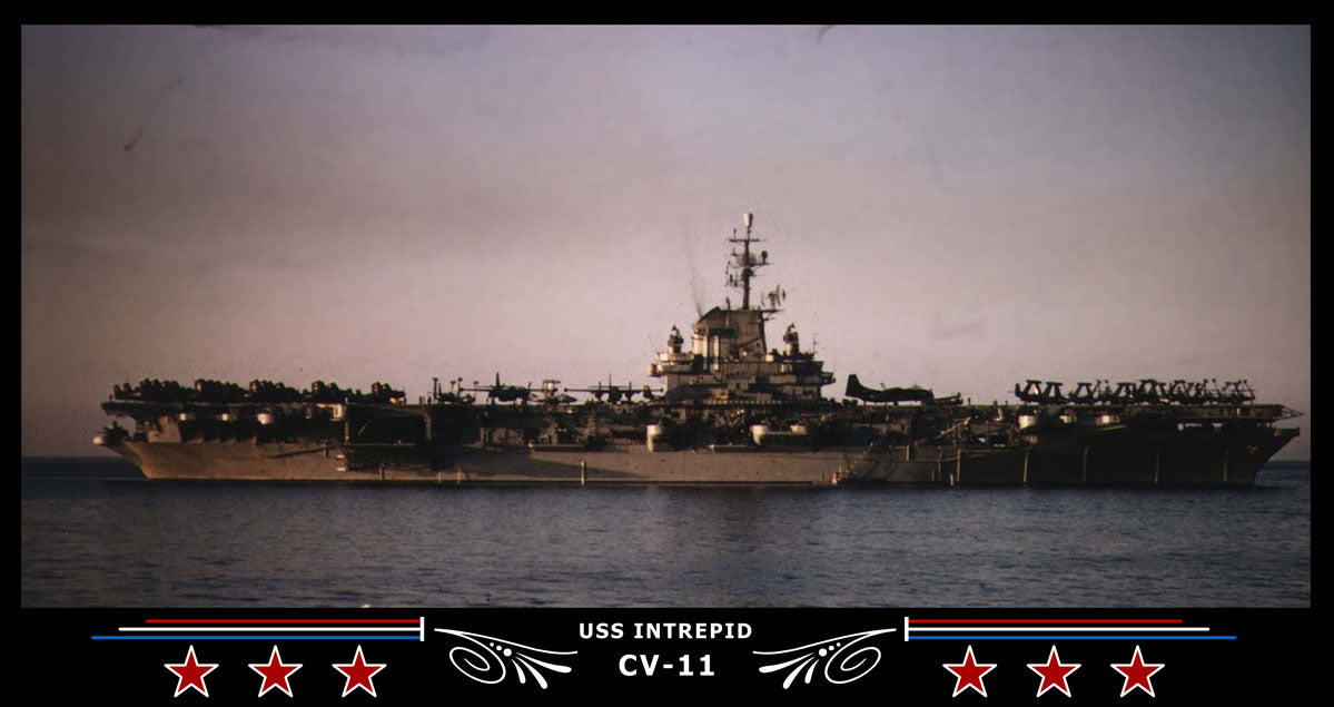 USS Intrepid CV-11 Art Print – Navy Emporium