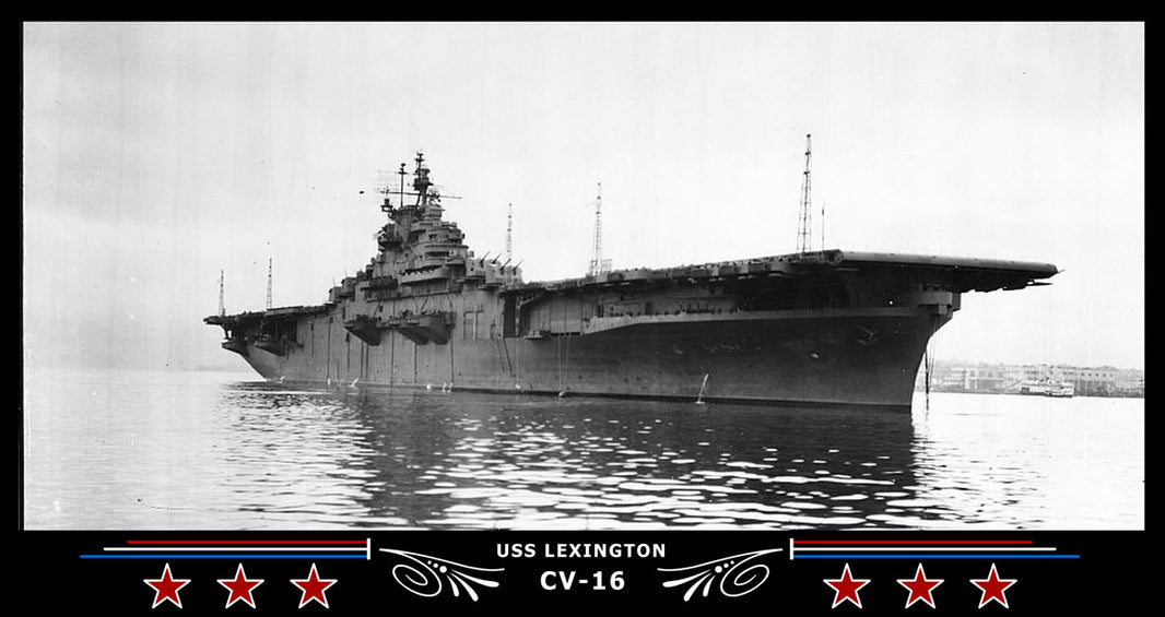USS Lexington CV 16 – Navy Emporium